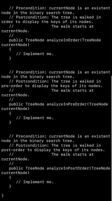 Solved package textbook; public class TreeNode \{ private | Chegg.com