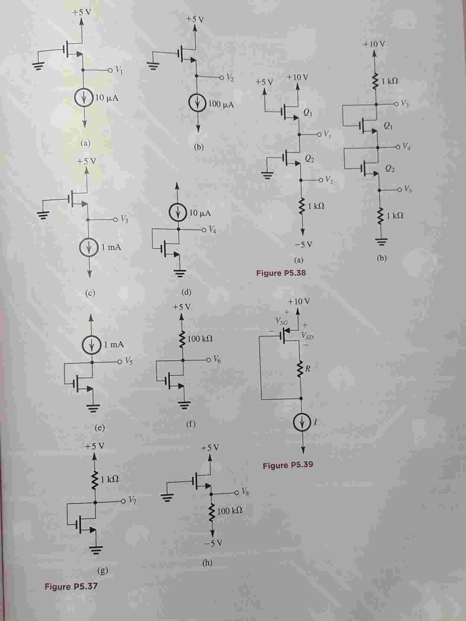 Solved 5.37 ﻿for each of ﻿the circuits in ﻿Fig. P5.37, ﻿find | Chegg.com