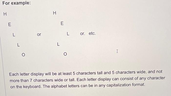 Solved An art professor wants to create a visual word | Chegg.com
