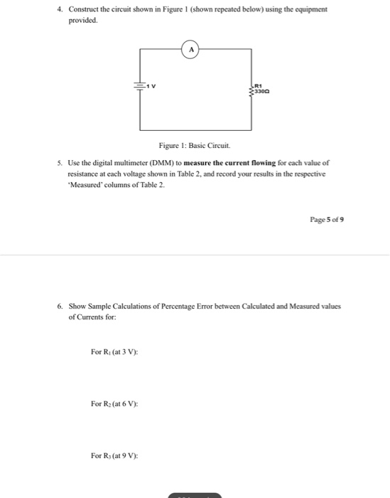Solved Procedure 1. Set the decade box to the different | Chegg.com