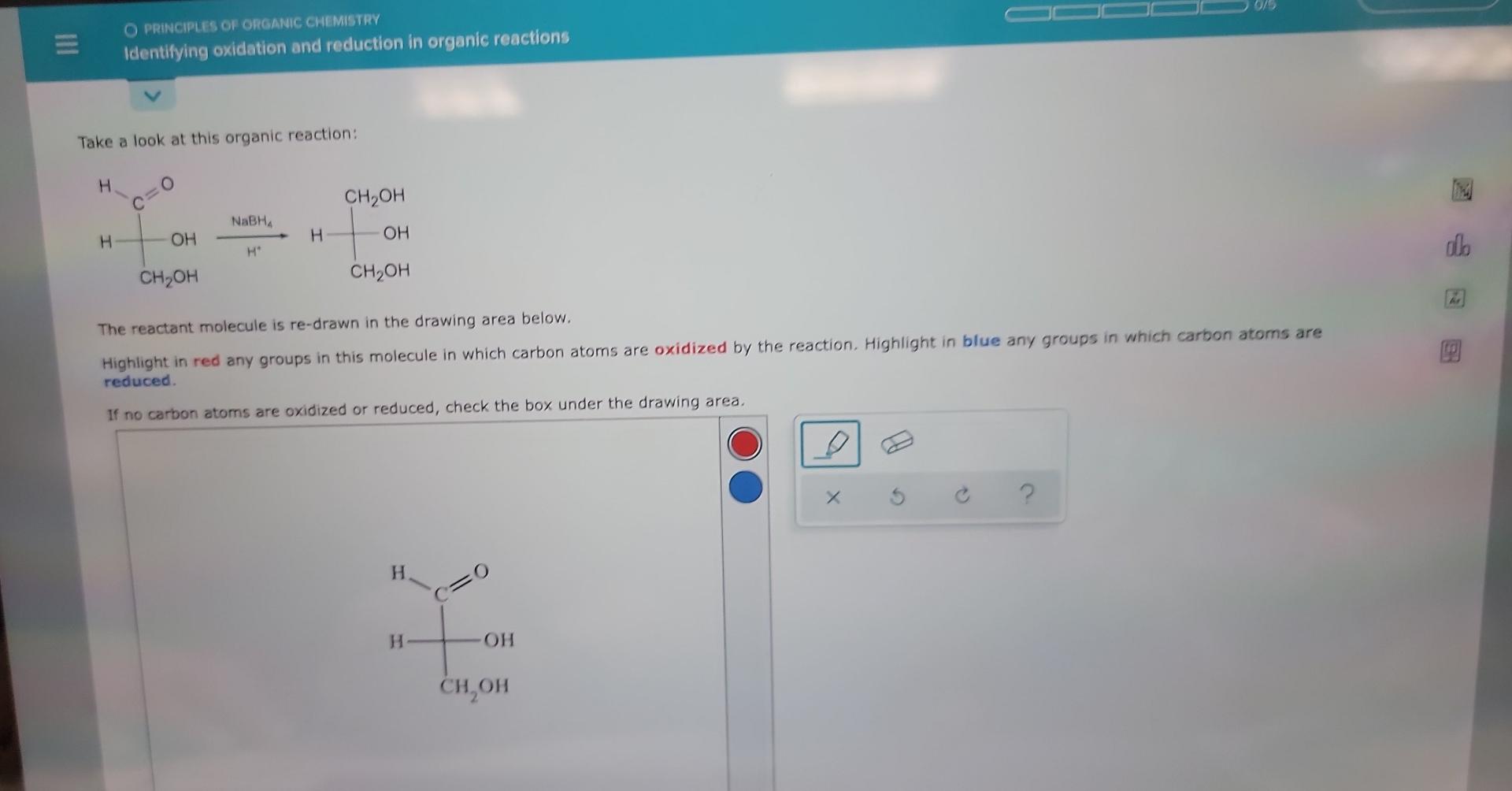Solved Take a look at this organic reaction: The reactant | Chegg.com