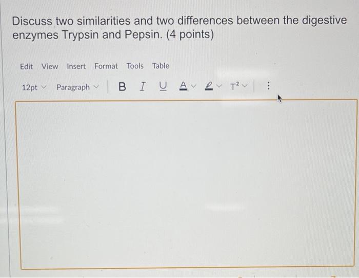 Solved Discuss two similarities and two differences between | Chegg.com