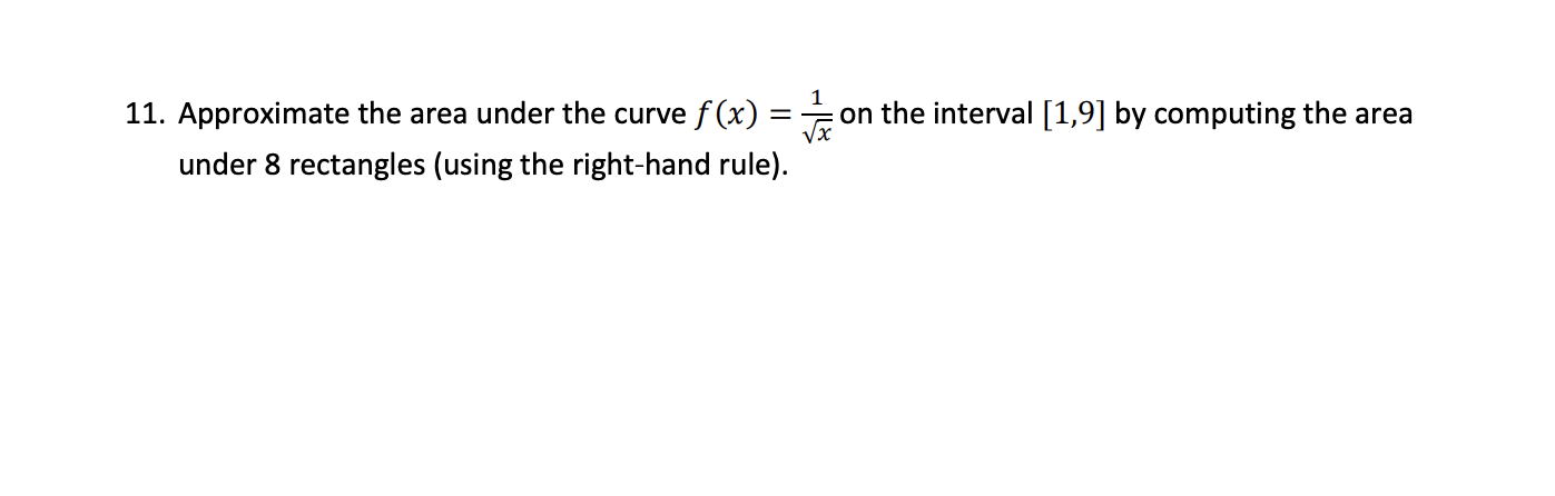 Solved Approximate the area under the curve f(x)=1x2 ﻿on the | Chegg.com