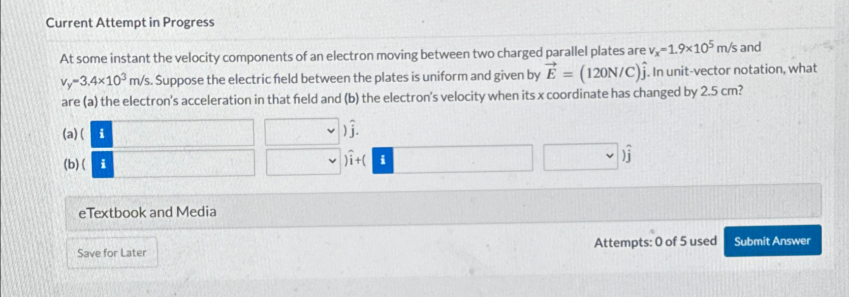 Solved Current Attempt in ProgressAt some instant the | Chegg.com