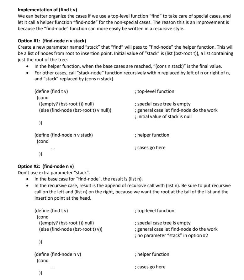 Solved Bst Binary Search Tree Data Structure In Java 4285