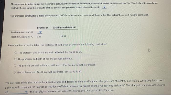 Solved 6. Calculating the Pearson correlation with 2-scores | Chegg.com