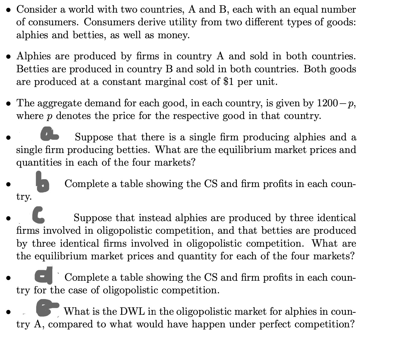 Solved Help Me With Part A To E Please Please Dont Use