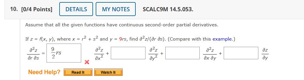 Solved Assume that all the given functions have continuous | Chegg.com