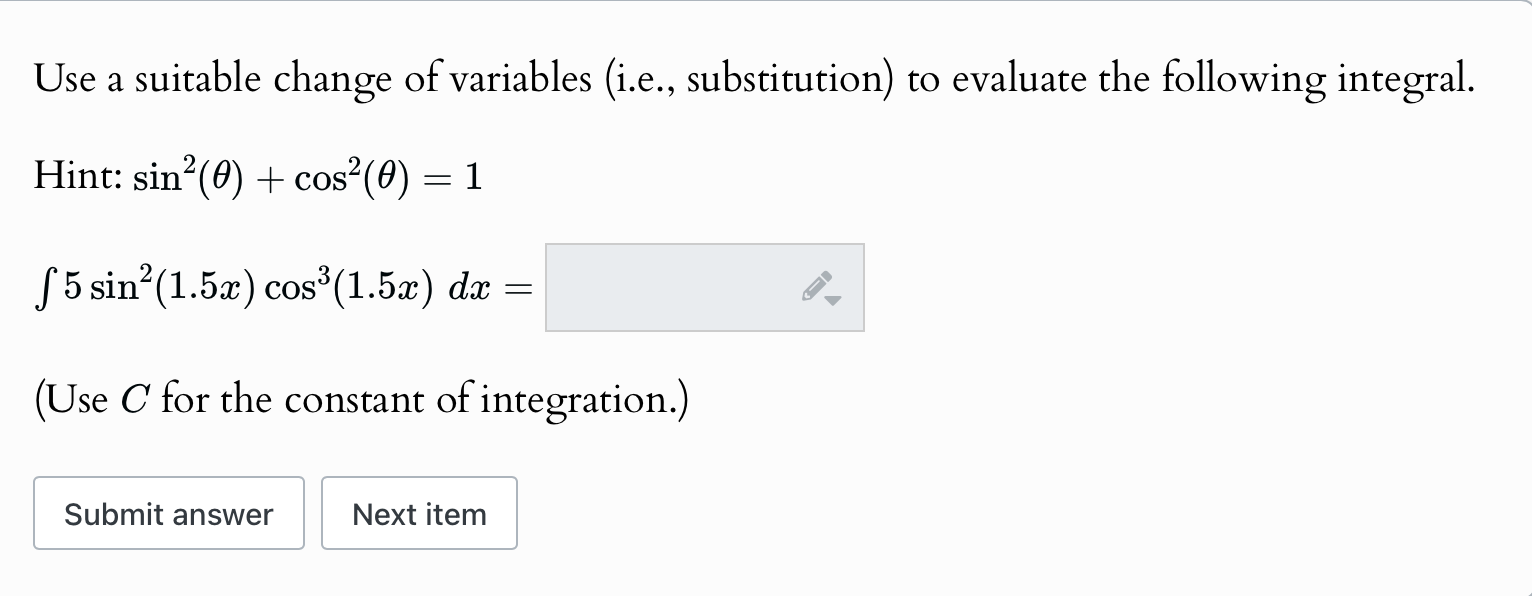 Solved Use a suitable change of variables (i.e., | Chegg.com