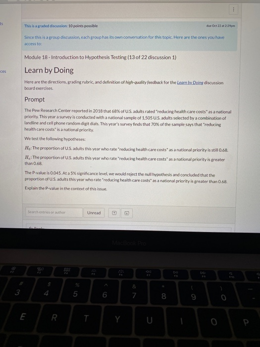 Solved This is a graded discussion: 10 points possible due | Chegg.com