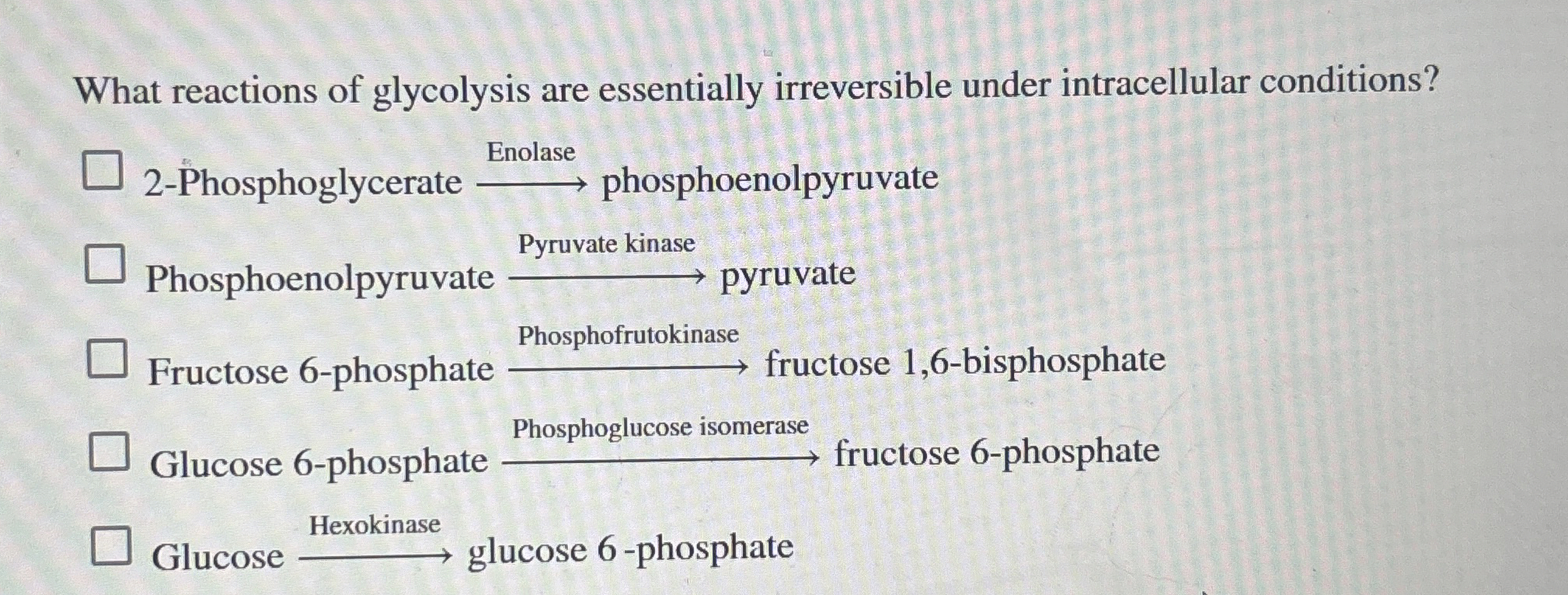 Solved What reactions of glycolysis are essentially | Chegg.com