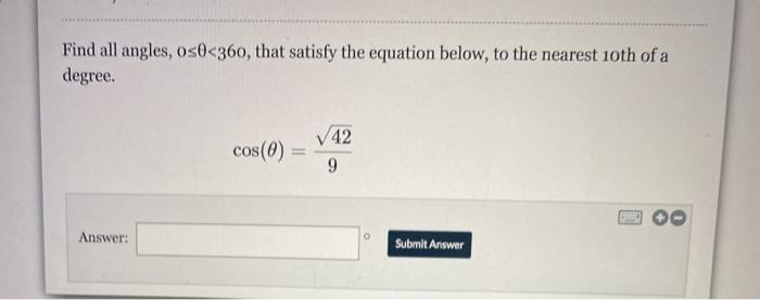 Solved Find all angles, osO