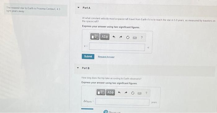 Solved A spaceship in distress sends out two escape pods in | Chegg.com