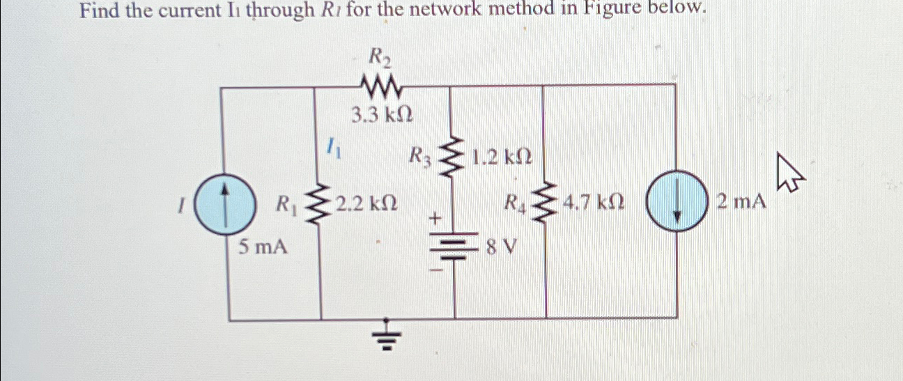 Find the current It through Rl ﻿for the network | Chegg.com
