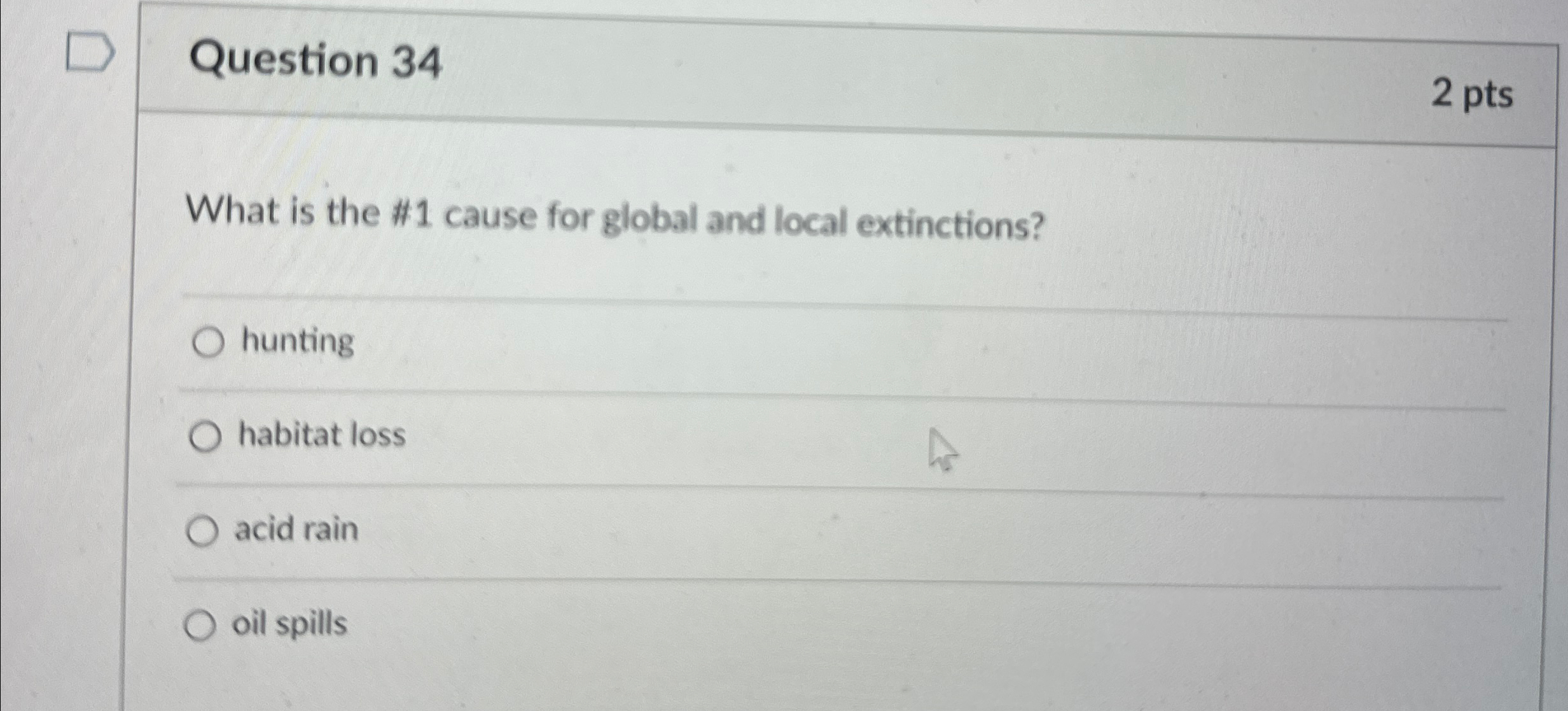 Solved Question 342 ﻿ptsWhat is the #1 ﻿cause for global and | Chegg.com