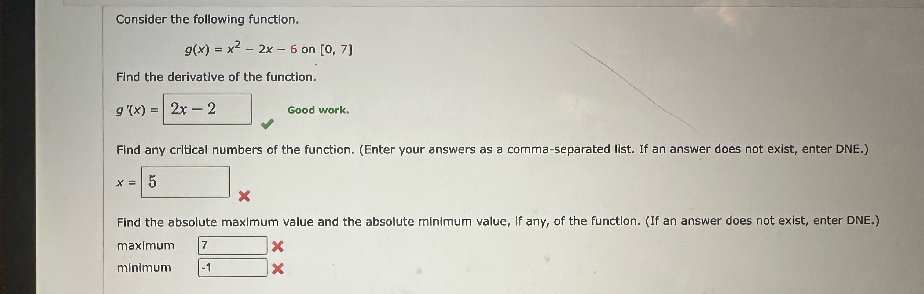 Solved Consider the following | Chegg.com
