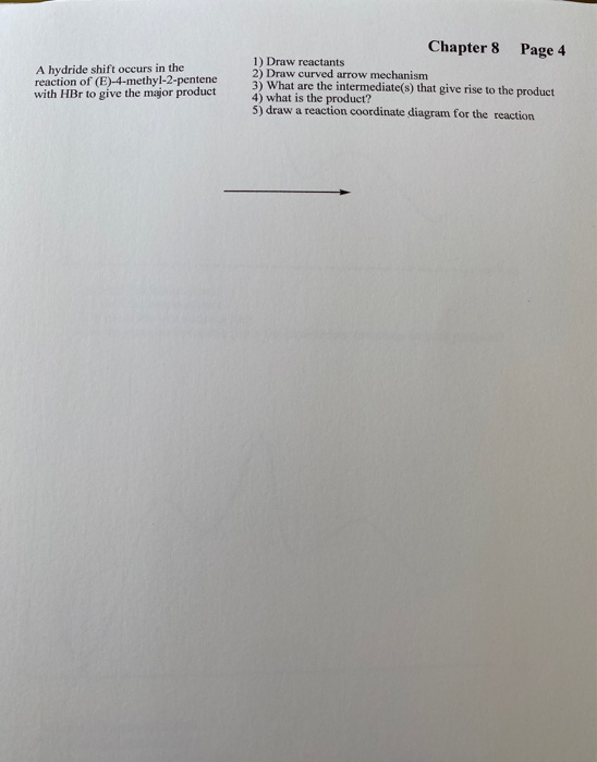 Solved 1) Draw curved arrow mechanism to account for each | Chegg.com