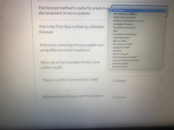 Solved This forecast method is useful for predicting the | Chegg.com