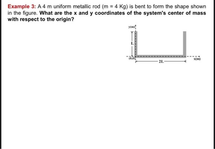 Solved Example 2: Consider the following three particles | Chegg.com