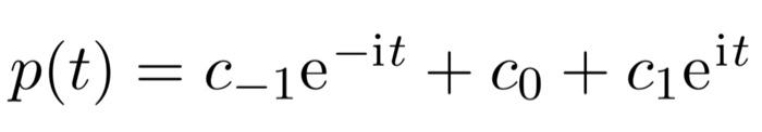 Solved Trigonometric polynomials and trigonometric | Chegg.com