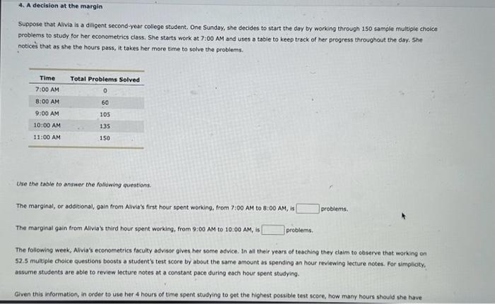 Solved Suppose That Alivia Is A Diligent Second year College Chegg