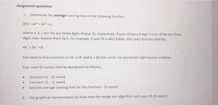 Solved Assignment questions: 1. Determine the average | Chegg.com