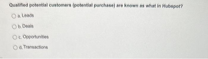 Solved Picklists in Salesforce.com are used for what? a. | Chegg.com