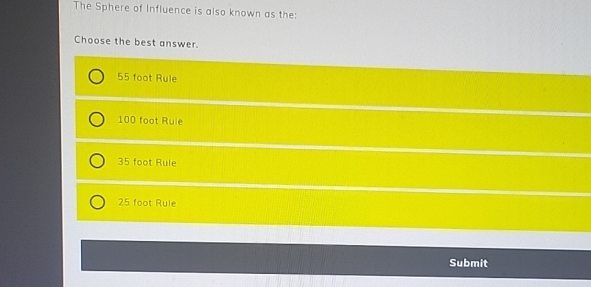 Solved The Sphere of Influence is also known as the:Choose | Chegg.com