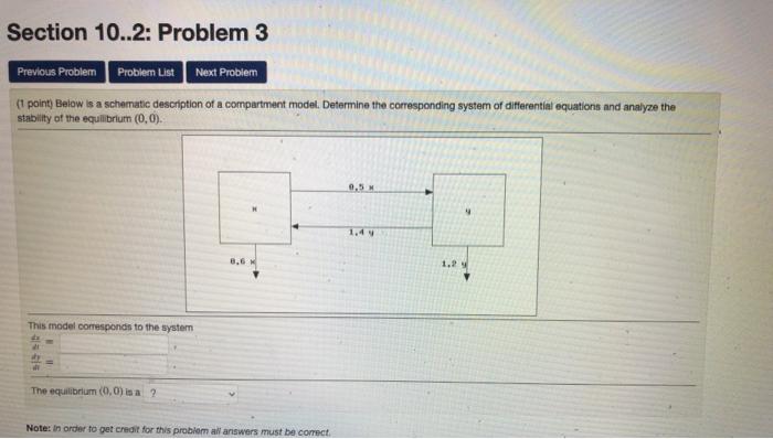 Solved Section 10..2: Problem 3 Previous Problem Problem | Chegg.com