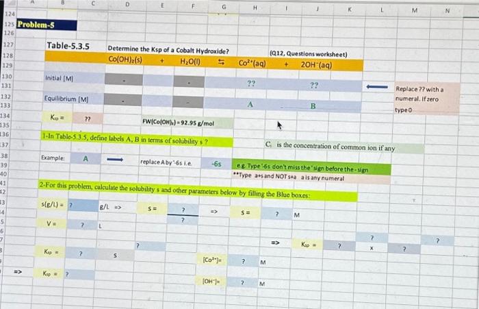 Solved can someone please help me with these solubility | Chegg.com