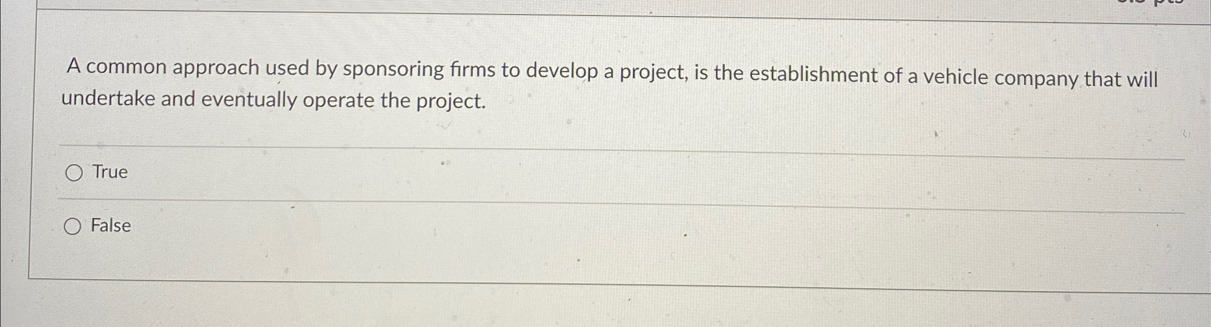 Solved A common approach used by sponsoring firms to develop | Chegg.com