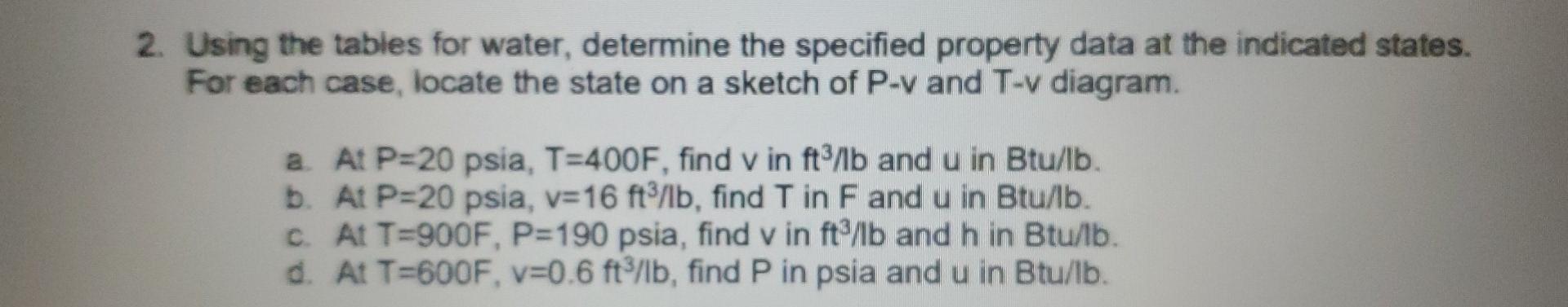 Solved draw one pv and one tv and label abcd on it | Chegg.com