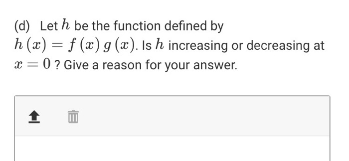 Solved Graph of g The graph of the continuous function g is | Chegg.com
