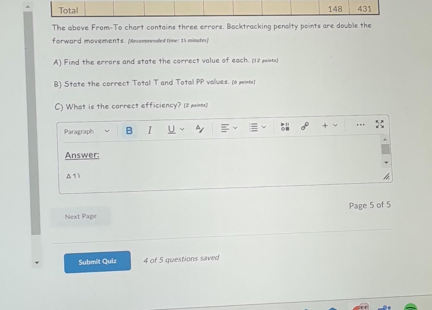 Routing and Relative Importance of a product mix are | Chegg.com