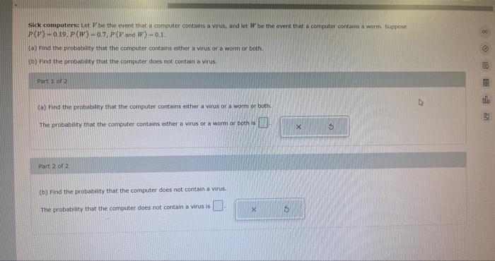 Solved sick computers: Let I be the trent that a computer | Chegg.com