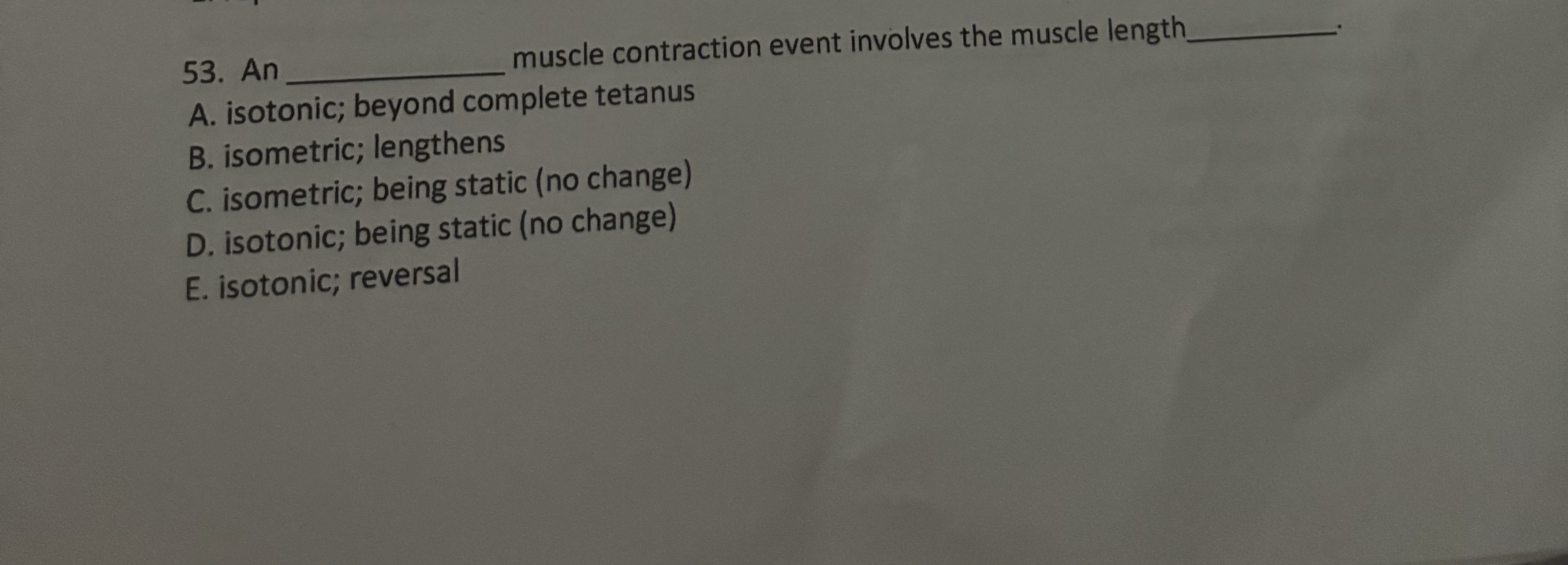 Solved Ar q, ﻿muscle contraction event involves the muscle | Chegg.com