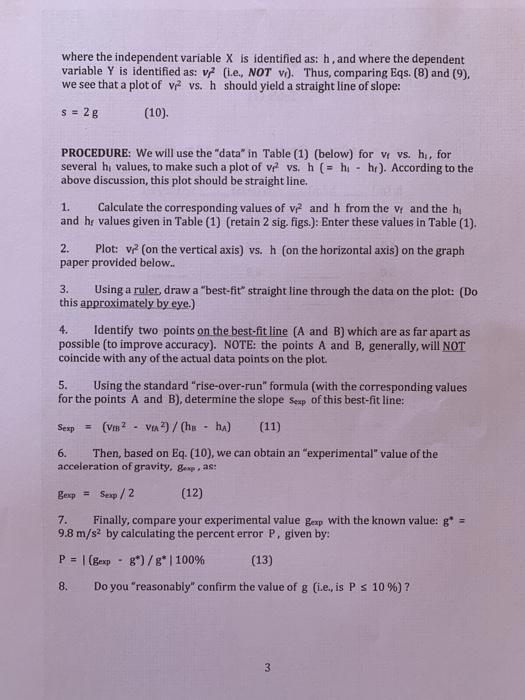 Solved LAB #5: Law of (Mechanical) Energy Conservation | Chegg.com