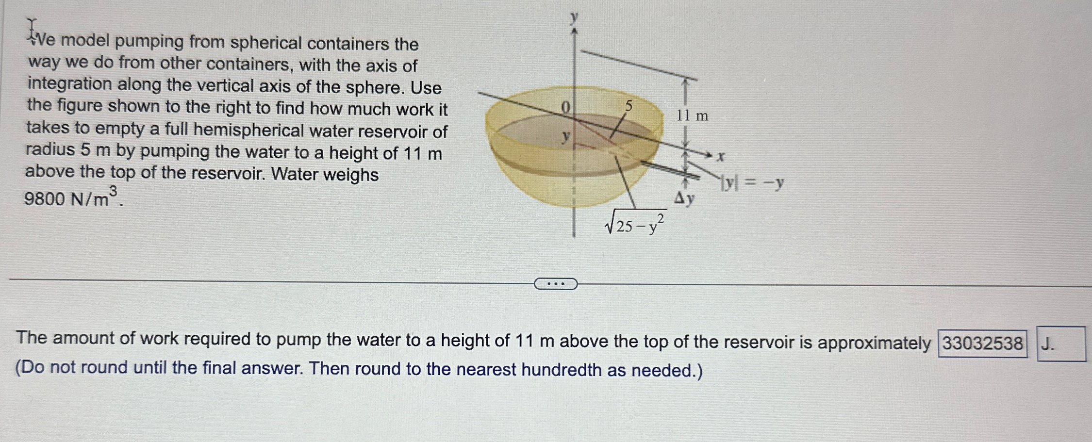 Solved Ve model pumping from spherical containers the way we | Chegg.com