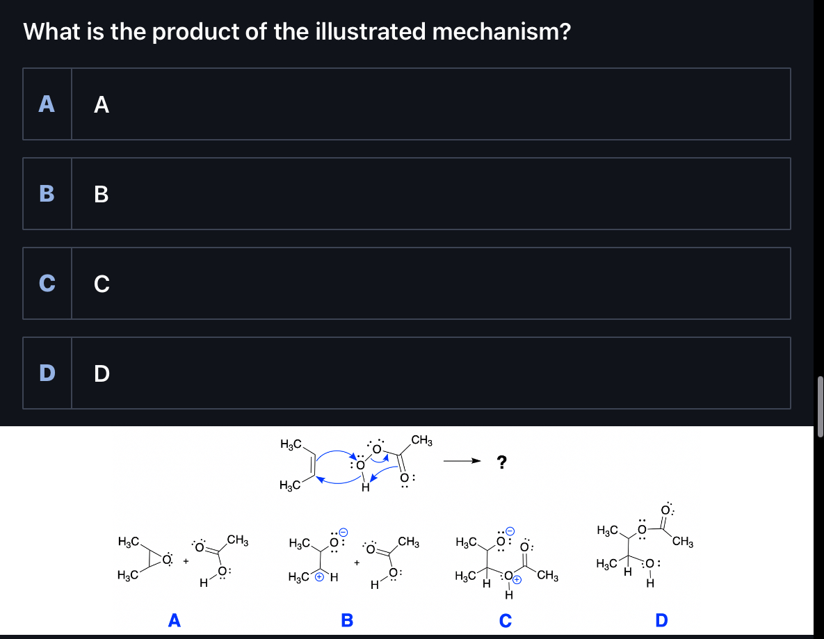 Solved What is the product of the illustrated mechanism? | Chegg.com