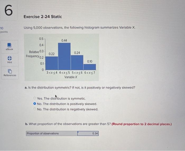 Solved Using 5,000 observations, the following histogram | Chegg.com