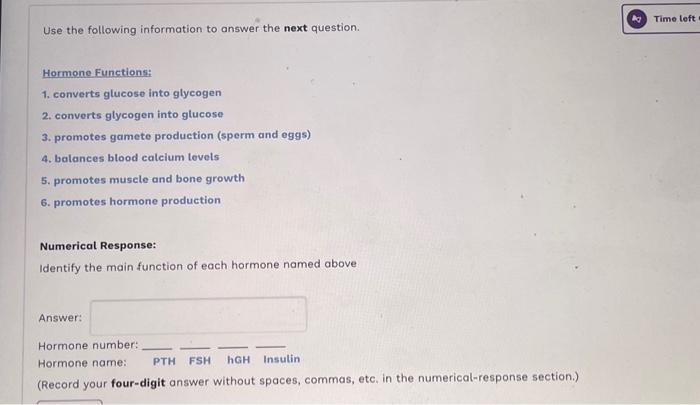 Solved Use the following information to answer the next | Chegg.com