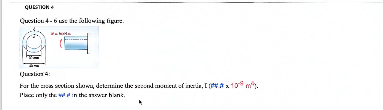Solved QUESTION 4Question 4 - 6 ﻿use the following | Chegg.com