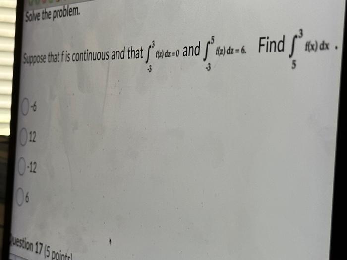 Solved Sippose that fis continuous and that \\( | Chegg.com