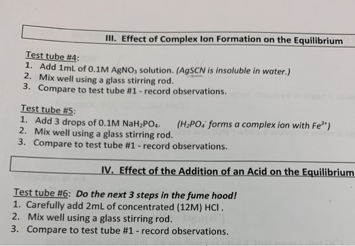 concentrated acid was HCl, color was clear when HCl | Chegg.com