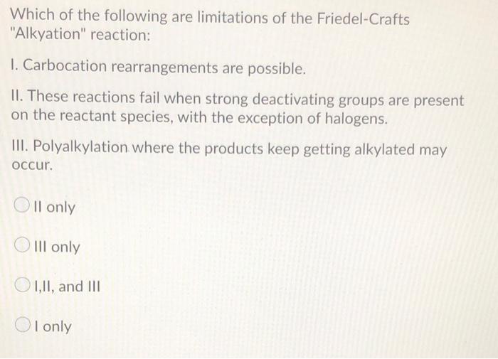 Solved Which of the following are limitations of the | Chegg.com