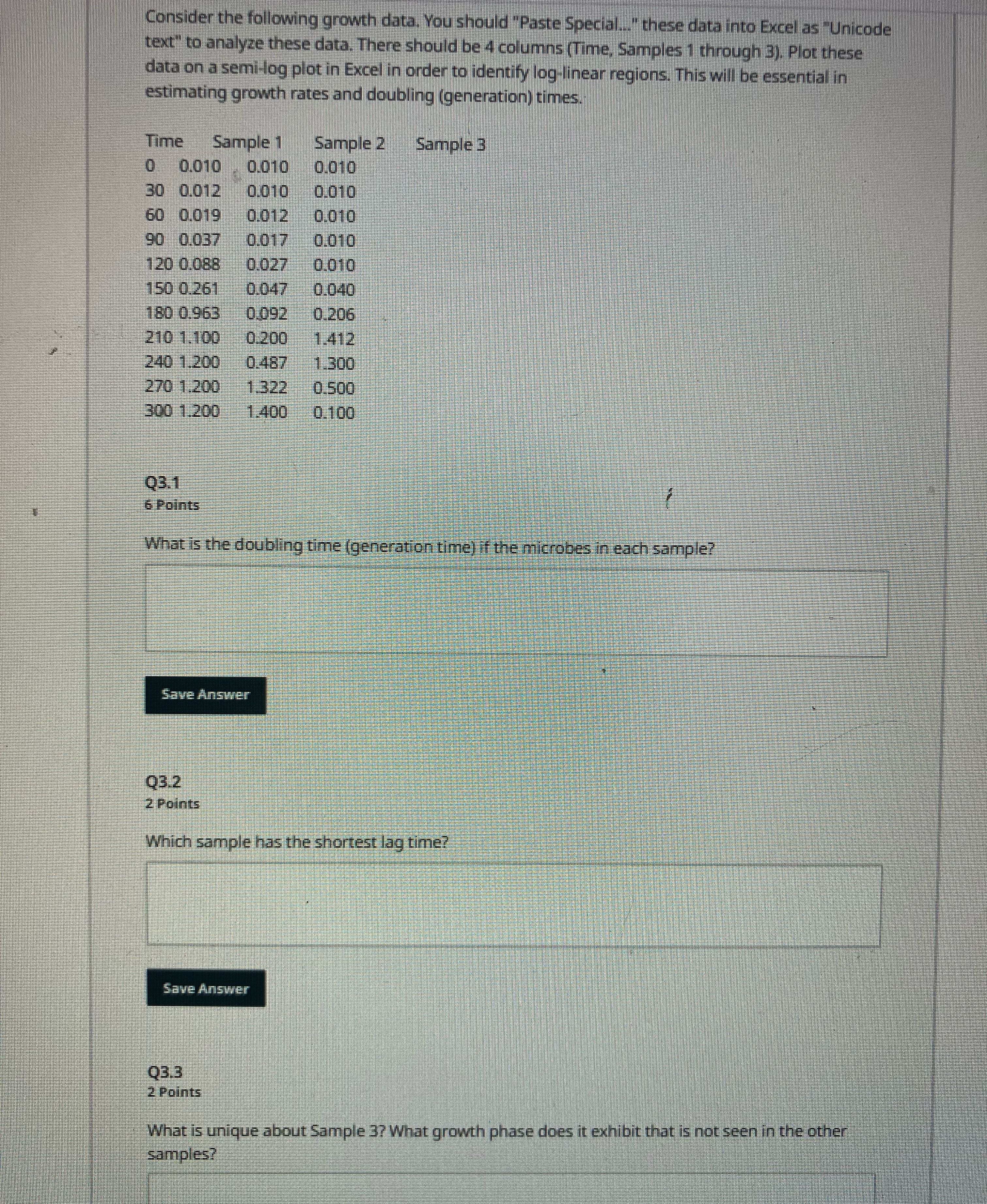 Solved Please answer all three questions! | Chegg.com