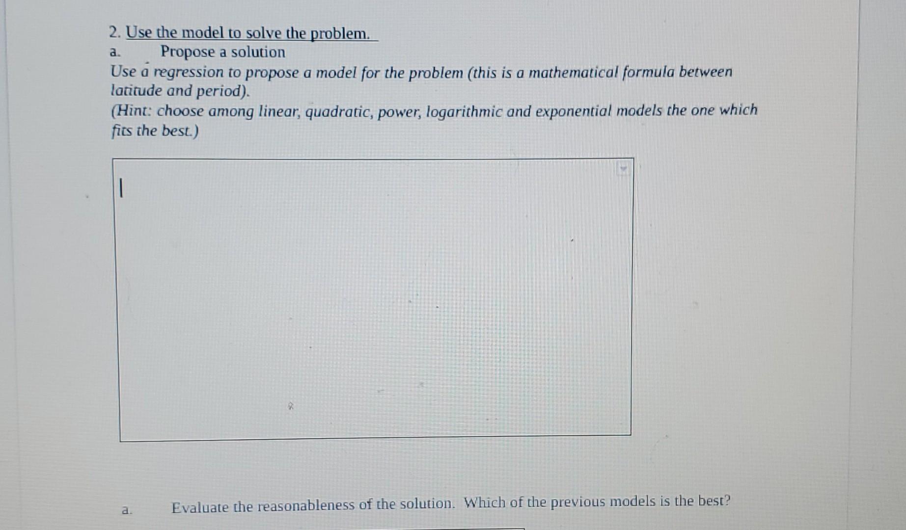 Solved \begin{tabular}{|c|c|} \hline Latitude (s) & | Chegg.com