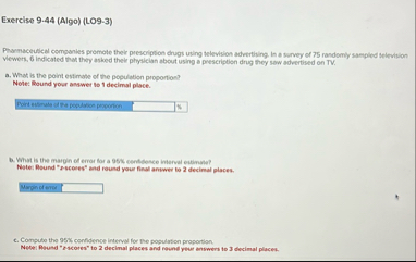 Solved Exercise 9-44 (Algo) (LO9-3)Phannaceutical companies | Chegg.com