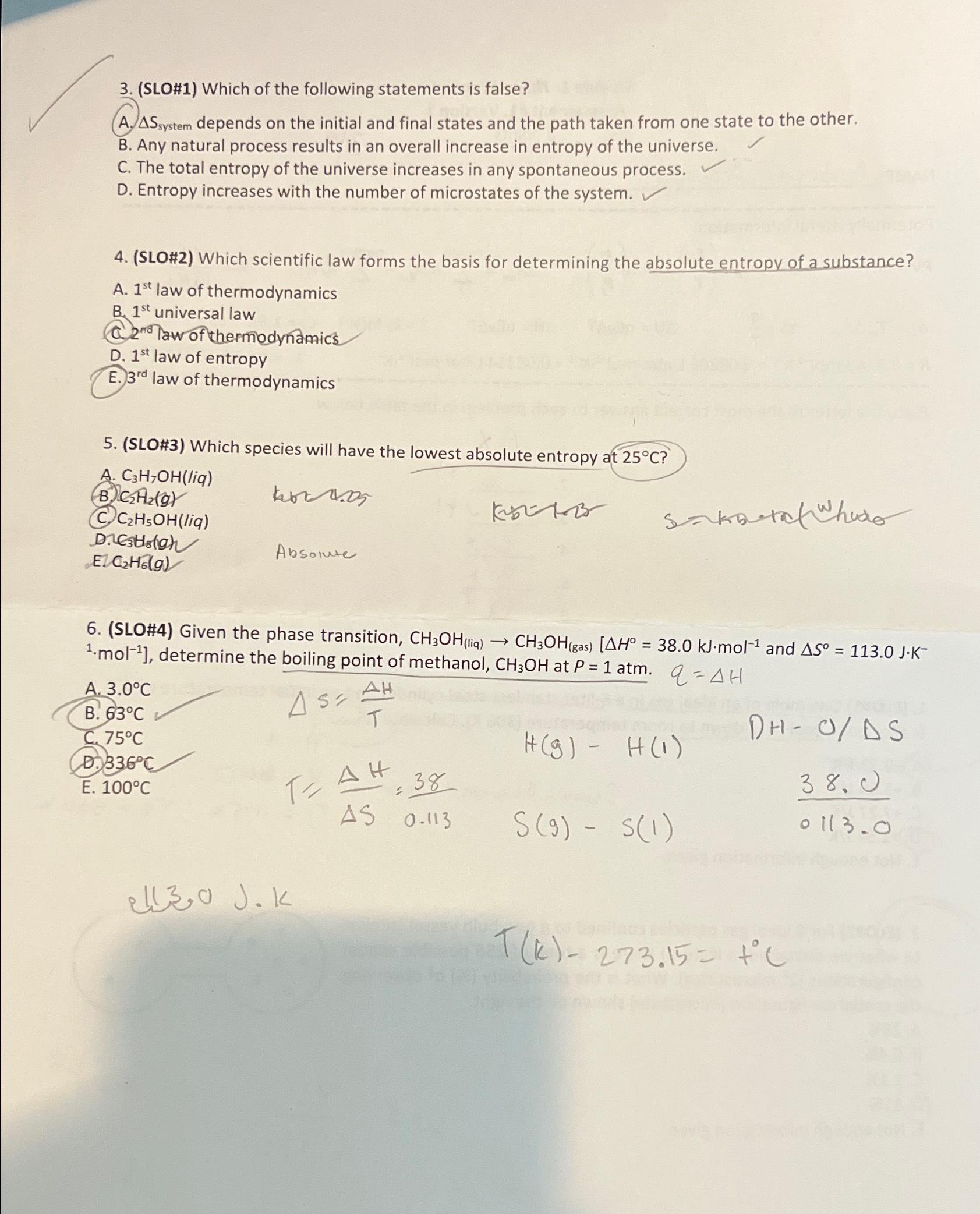 Solved (SLO#1) ﻿Which of the following statements is | Chegg.com