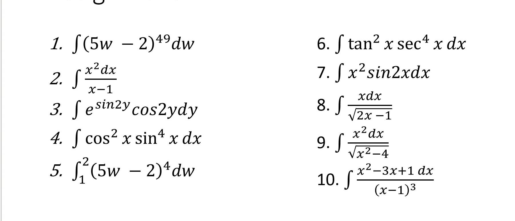 Solved 1. Find the area bounded by the given curves, axes | Chegg.com